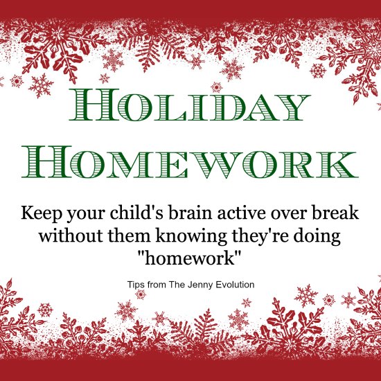 Give Your Kids Holiday Homework Without Them Knowing Give Your Kids Holiday Homework Without Them Knowing
