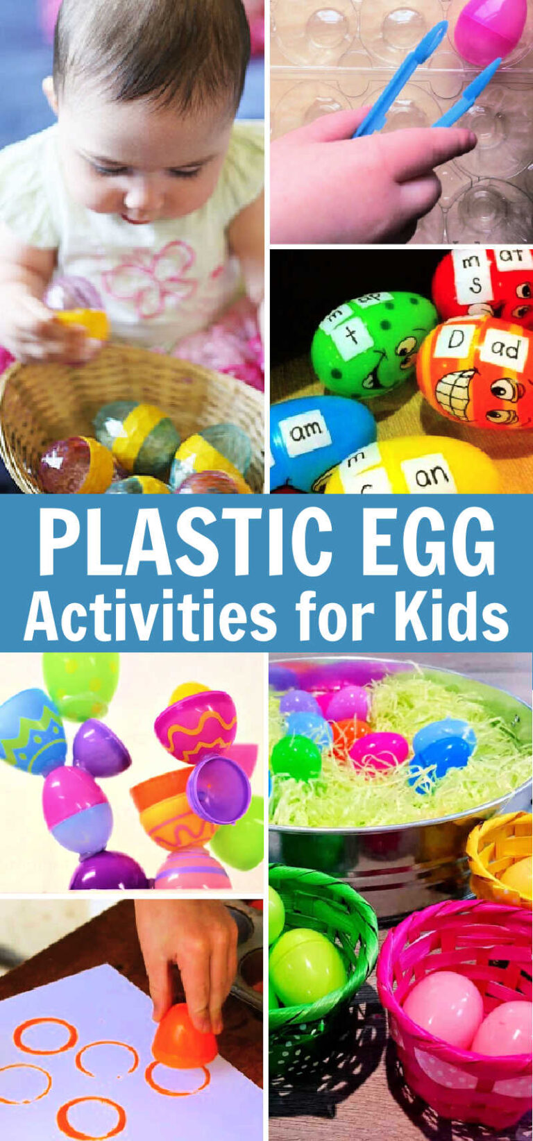 Leftover Easter Eggs? 15 Plastic Easter Egg Activities for Kids
