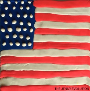 American Flag Optical Illusion Art + Science Activity