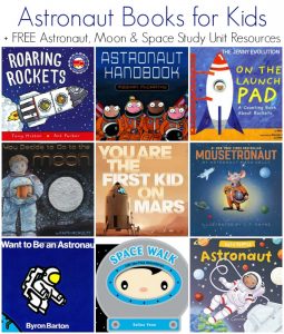 Astronaut Books for Kids (Unit Study) | Mommy Evolution