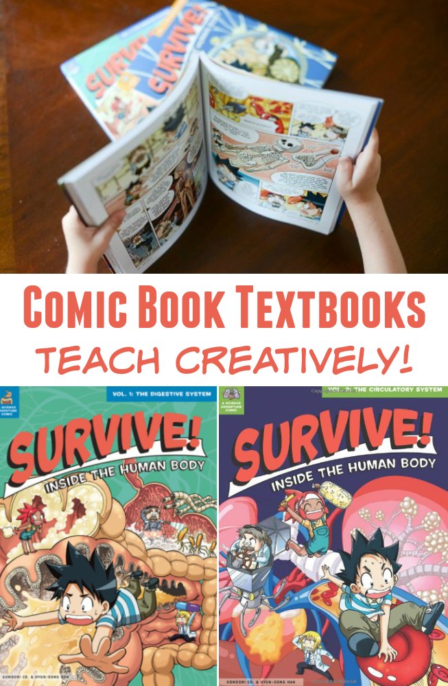 Comic Book Textbooks Teach Creatively Mommy Evolution Comic Book Textbooks Teach Creatively Mommy Evolution