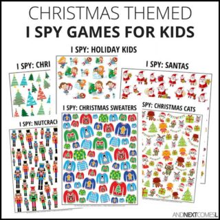 No-Prep Christmas Worksheets and Activities for Kids