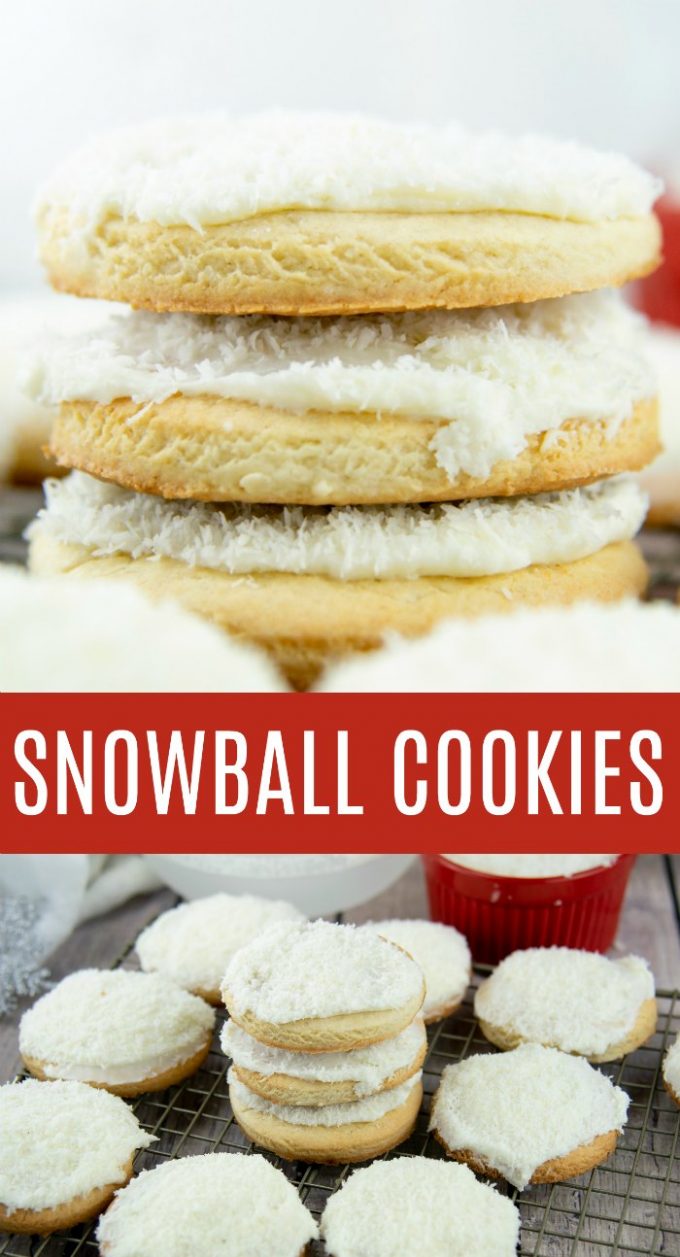 Snowball Cookie Recipe with Coconut [with Video]