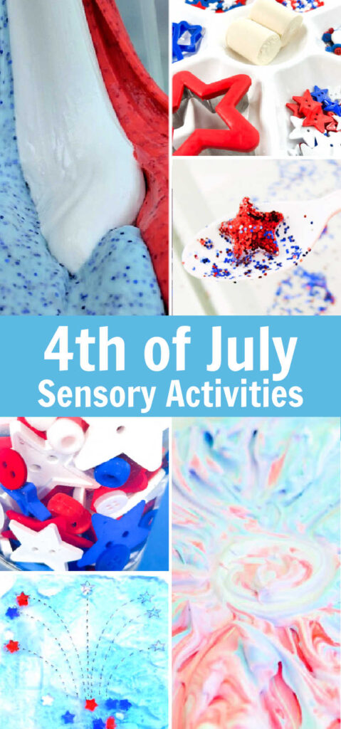 4th of July Sensory Activities - Mommy Evolution