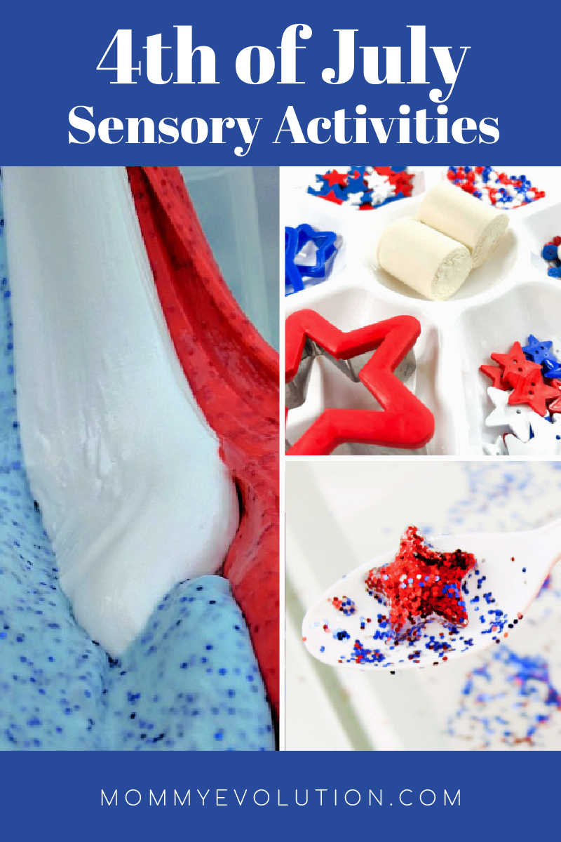 4th of July Sensory Activities - Mommy Evolution
