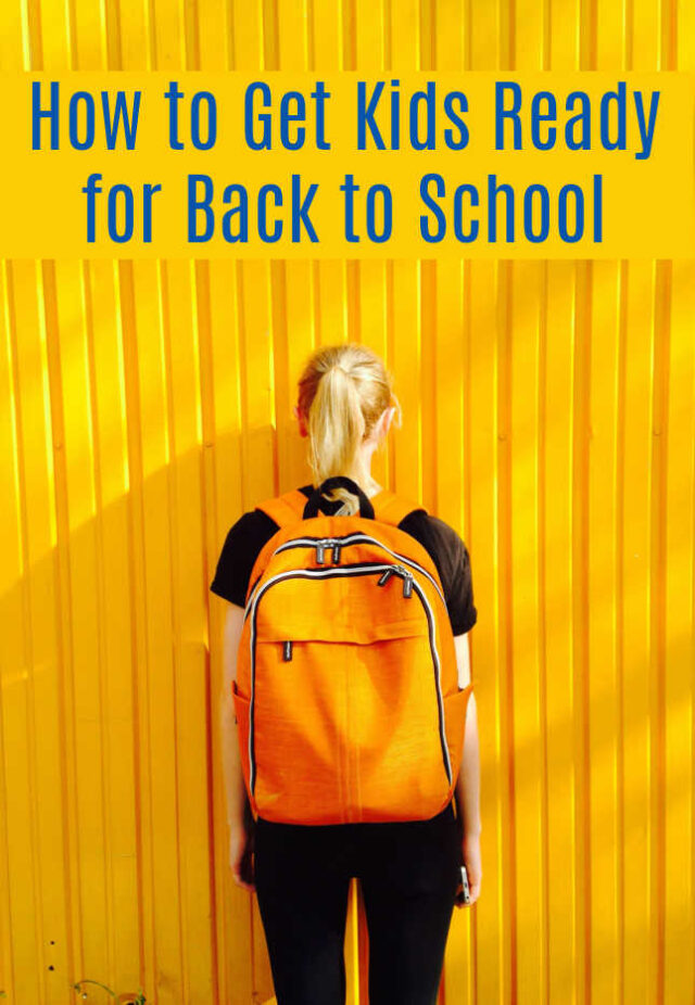 How to Get Ready for Back to School - Mommy Evolution