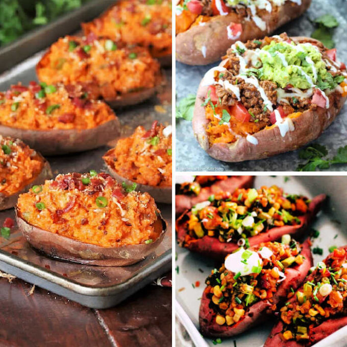 Stuffed Baked Sweet Potato Recipes - Mommy Evolution