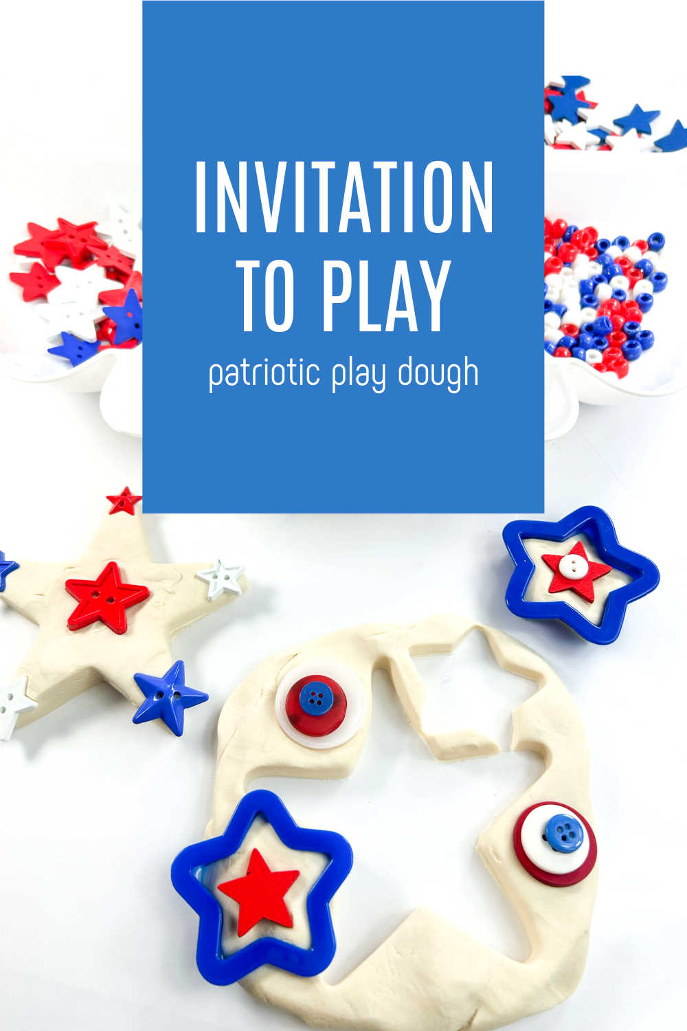 Patriotic Invitation to Play - Mommy Evolution