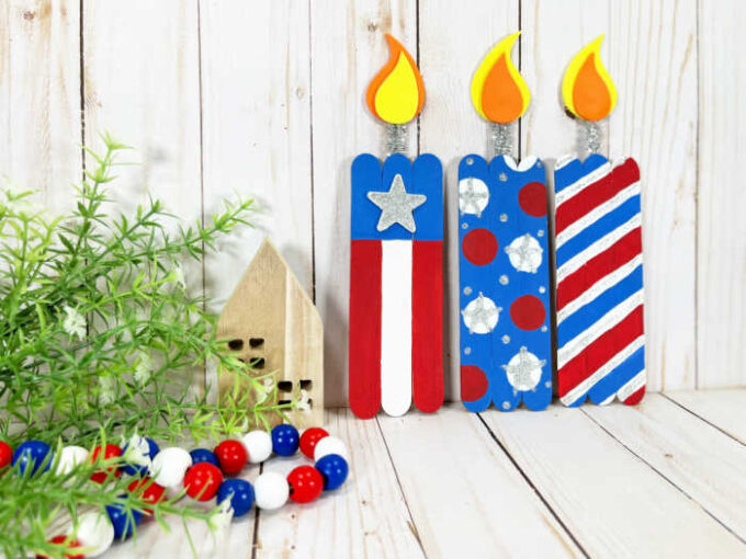 Dollar Store Firecracker Craft - Mommy Evolution