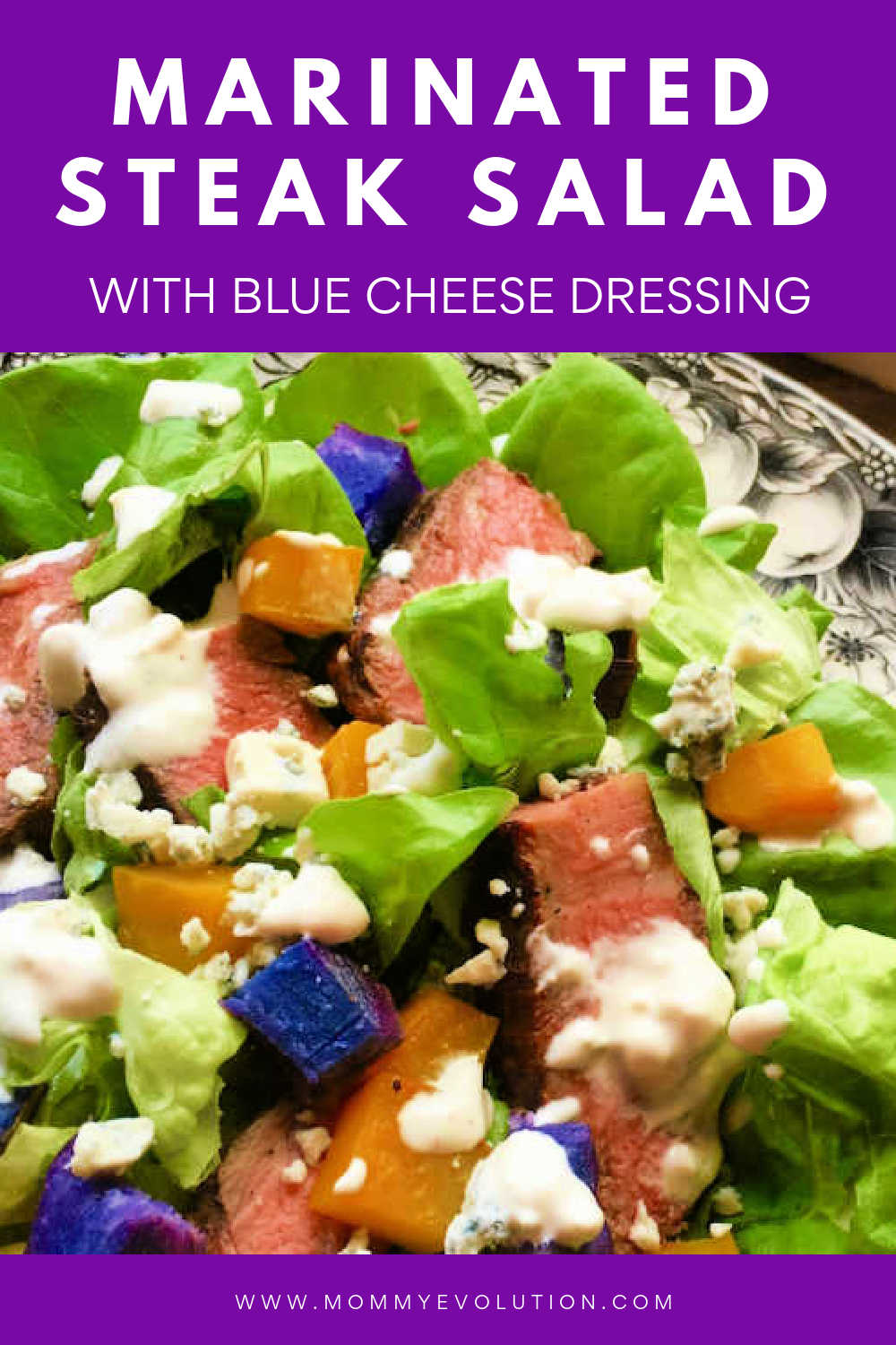 Strip Steak Salad - Mommy Evolution