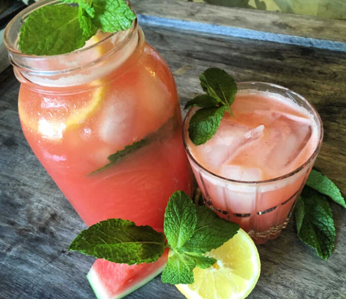Watermelon Mint Lemonade - Mommy Evolution
