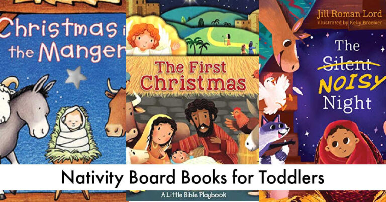 Nativity Board Books for Young Children - Mommy Evolution