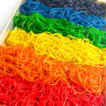 DIY Rainbow Spaghetti for Sensory Play - Mommy Evolution