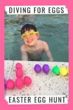 Fun Easter Egg Hunt - Pool Diving - Mommy Evolution
