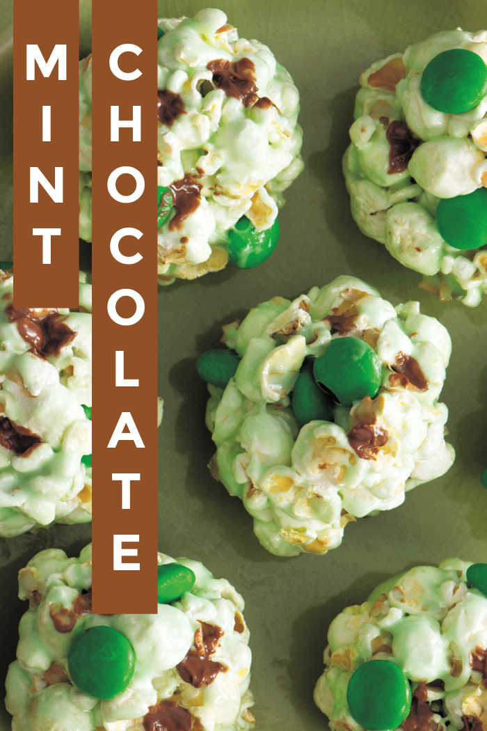 Chocolate Mint Popcorn - Mommy Evolution
