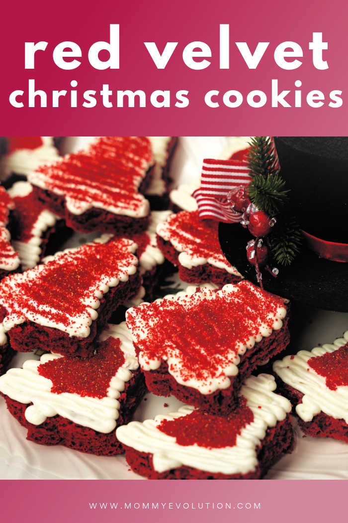 Red Velvet Christmas Cookies - Mommy Evolution