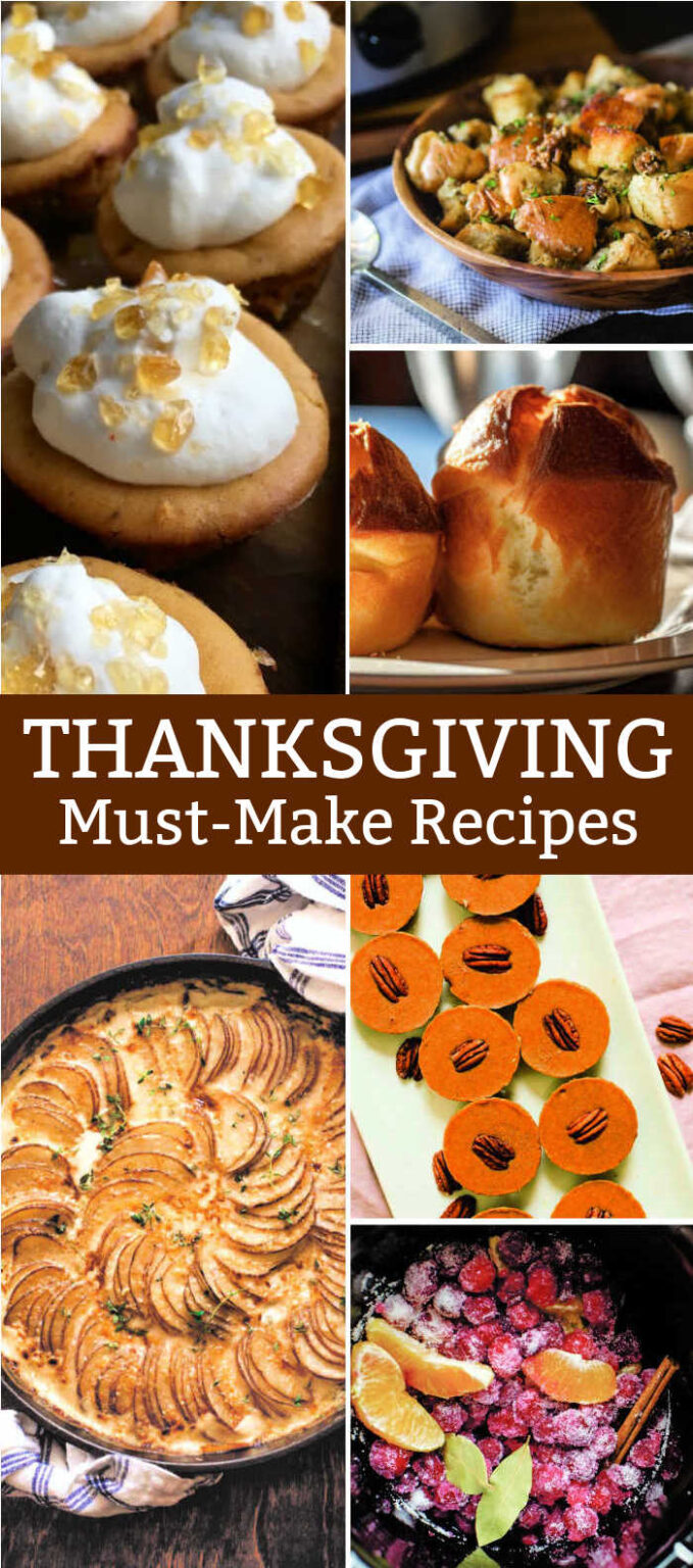 Must-Try Thanksgiving Recipes - Mommy Evolution