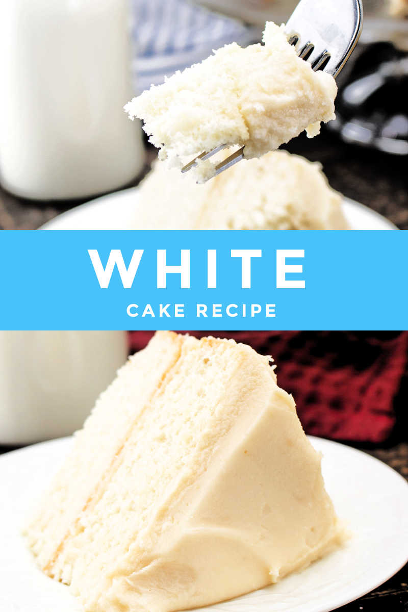 Classic White Cake Recipe - Mommy Evolution