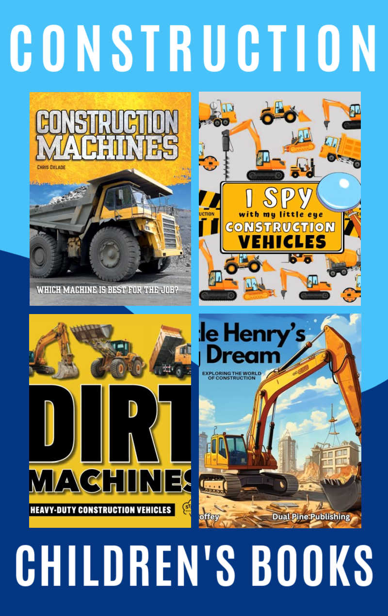 Kids Construction Books - Mommy Evolution