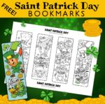 Free St Patricks Bookmarks to Color and Celebrate - Mommy Evolution