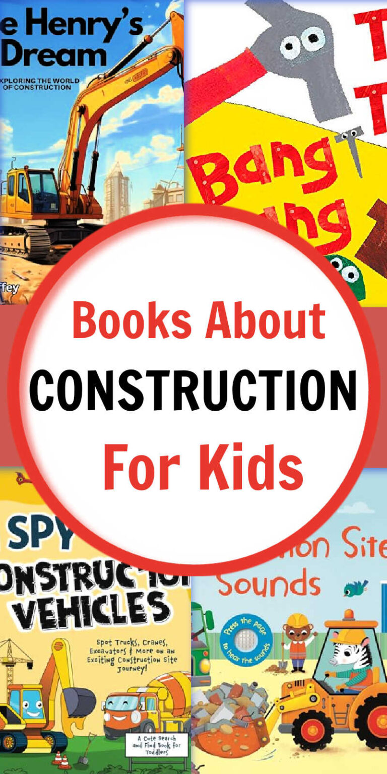 Kids Construction Books - Mommy Evolution