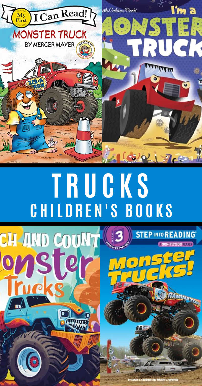 Kids Truck Books - Mommy Evolution