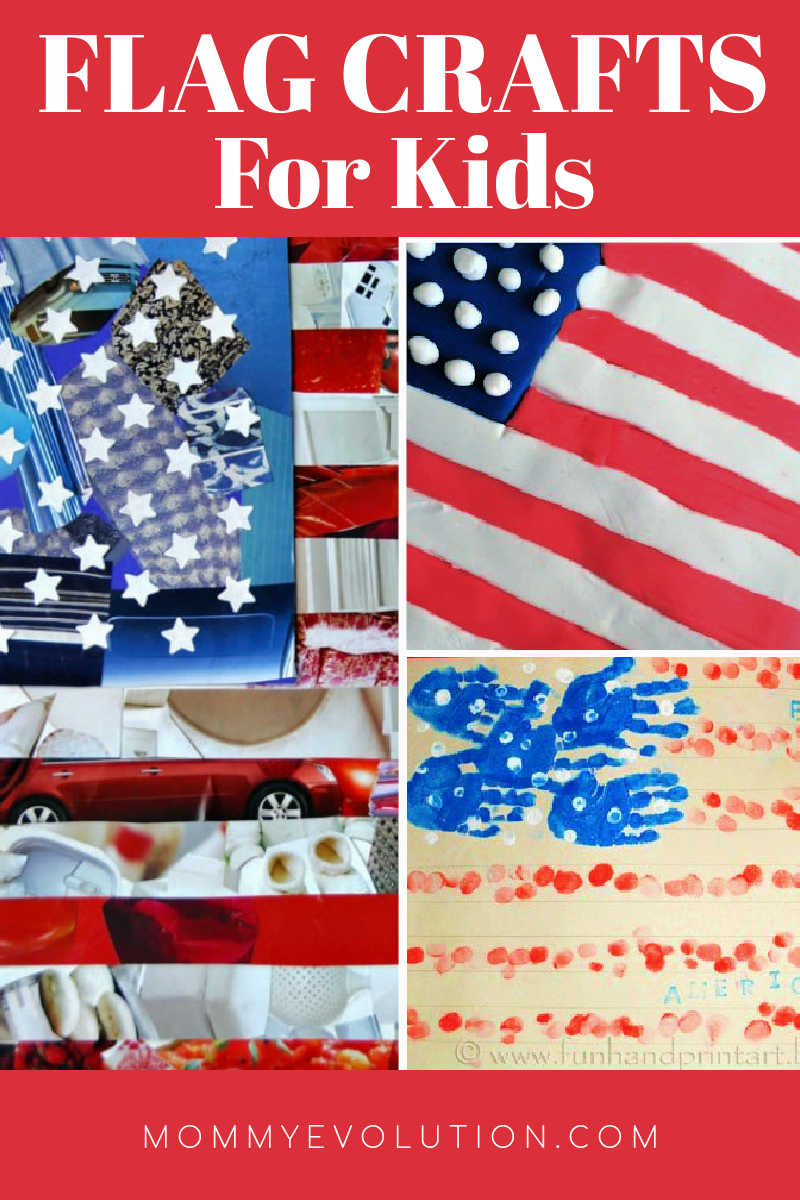 American Flag Crafts for Kids - Mommy Evolution