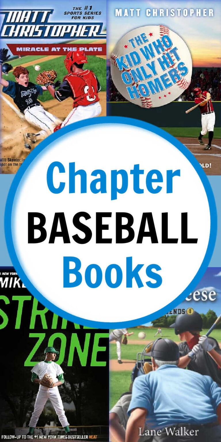Chapter Baseball Books for Kids - Mommy Evolution