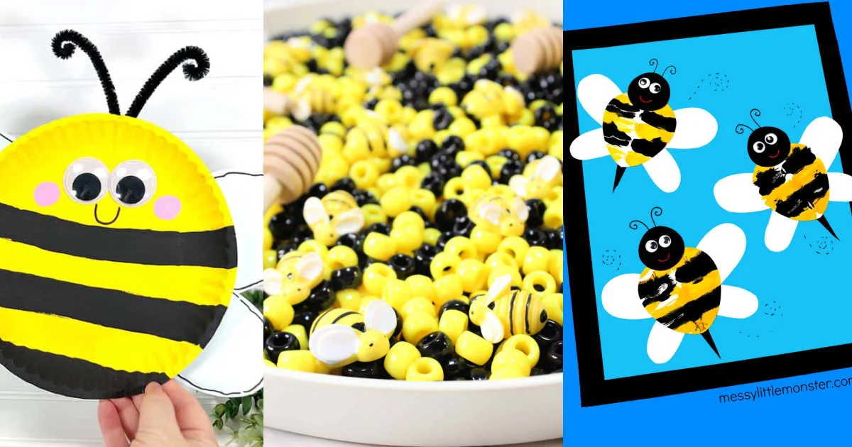 Bumble Bee Crafts and Activities for Kids - Mommy Evolution